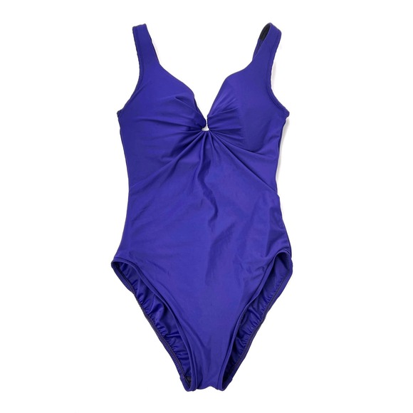 Miraclesuit | Swim | Miraclesuit Womens One Piece Swimsuit Purple Size ...